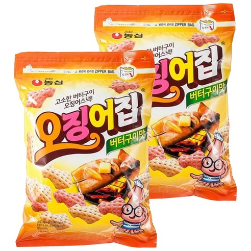 농심 오징어집 버터구이맛, 260g, 2개 - 가격 변동 추적 그래프 - 역대가