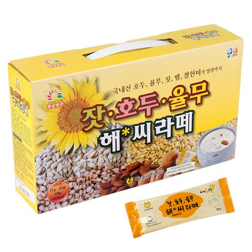 오양식품 잣 호두 율무 해씨라떼, 21g, 30개 - 가격 변동 추적 그래프 - 역대가