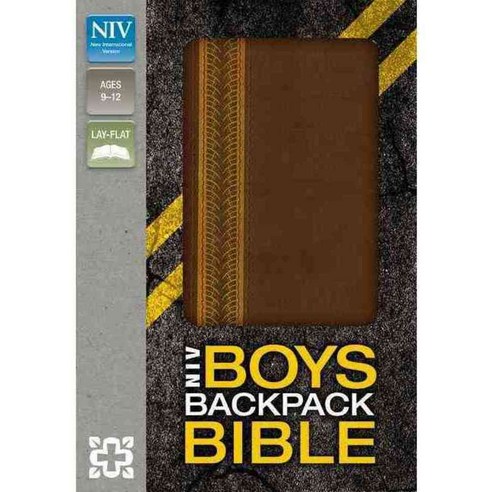 Holy Bible: New International Version Boys Backpack Walnut/Amber ...