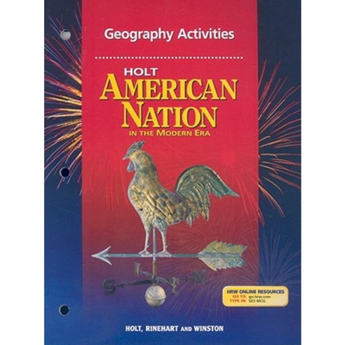Holt American Nation in the Modern Era: Geography Activities Paperback ...