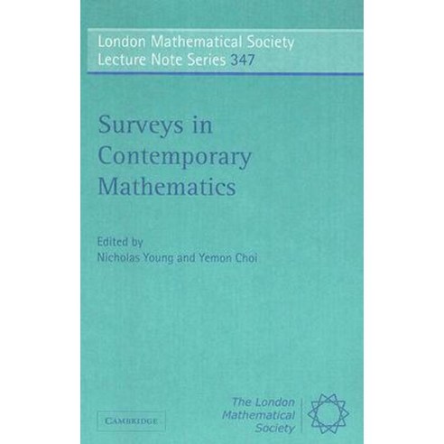 Surveys in Contemporary Mathematics Paperback, Cambridge University ...