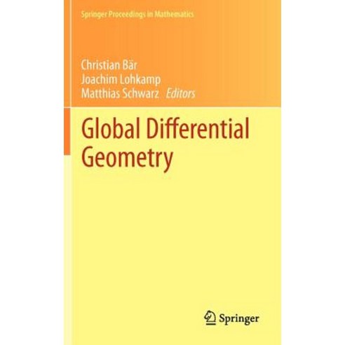 Global Differential Geometry Hardcover, Springer - 가격 변동 추적 그래프 - 역대가