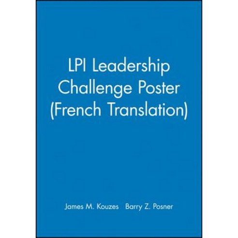LPI Leadership Challenge Poster (French Translation) Paperback ...