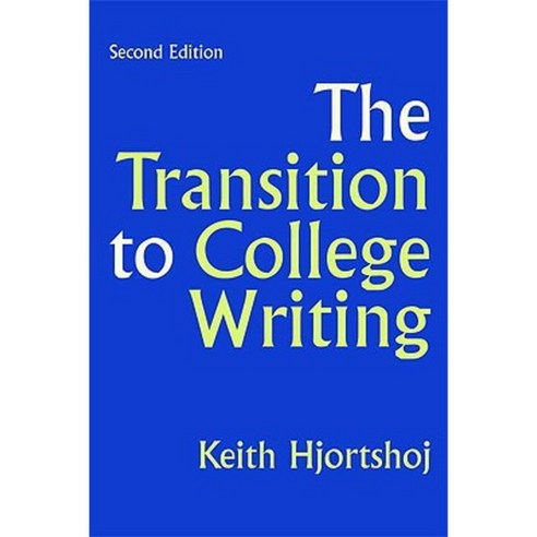 The Transition to College Writing Paperback, Bedford Books - 가격 변동 추적 ...