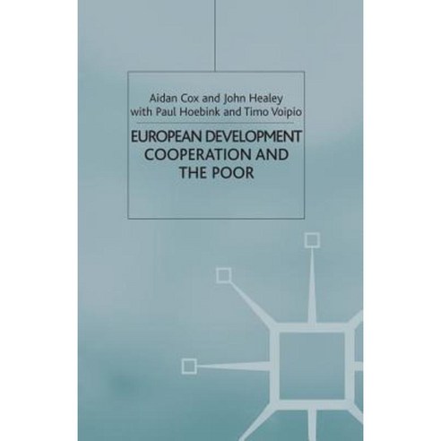 European Development Cooperation and the Poor Paperback, Palgrave ...