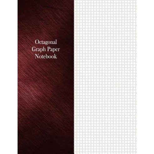 Octagonal Graph Paper Notebook: 1/5" Octagonal Rule 100 Pages Paperback ...