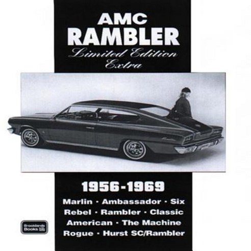 AMC Rambler 1956-1969 Paperback, Brooklands Books - 가격 변동 추적 그래프 - 역대가