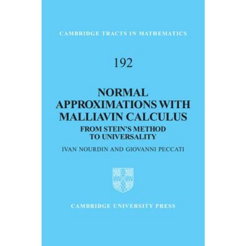 Normal Approximations with Malliavin Calculus Hardcover, Cambridge ...