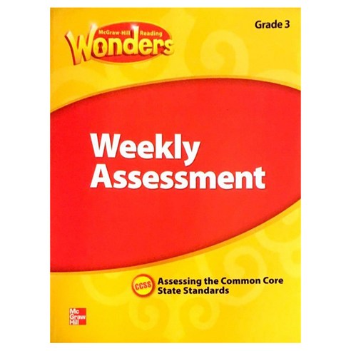 Wonders 3 Weekly Assessments, McGraw-Hill Education - 가격 변동 추적 그래프 - 역대가