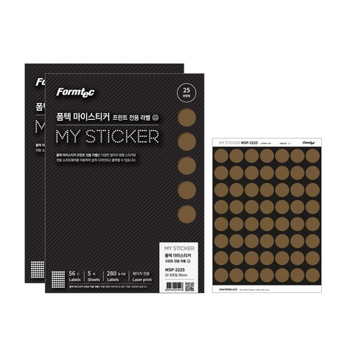 Formtec 5 張 25mm 22 燕麥片專Formtec My Sticker 打印標籤紙 酷澎 - 天天低價，你的日常所需都在酷澎