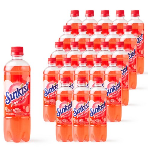 '썬키스트 자몽 소다, 600ml, 24개' 최저가 검색, 최저가 16,060원 - 할인 알림