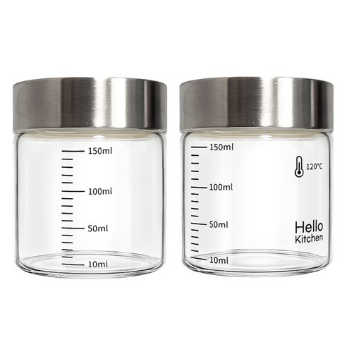 '헬로키친 내열유리 눈금 유리병, 150ml, 2개' 최저가 검색, 최저가 7,800원 - 할인 알림