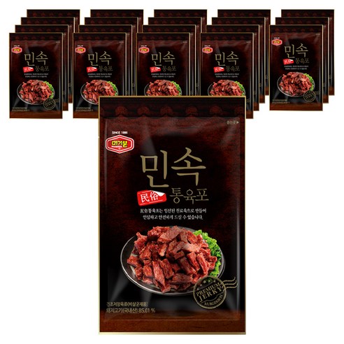 '민속 통육포, 35g, 20개' 최저가 검색, 최저가 30,400원 - 할인 알림