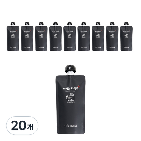 두손드림 마시는 타락죽, 130g, 20개 - 가격 변동 추적 그래프 - 역대가