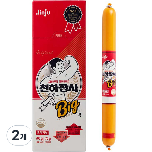 진주햄 천하장사 오리지날 소시지, 700g, 2개 - 가격 변동 추적 그래프 - 역대가