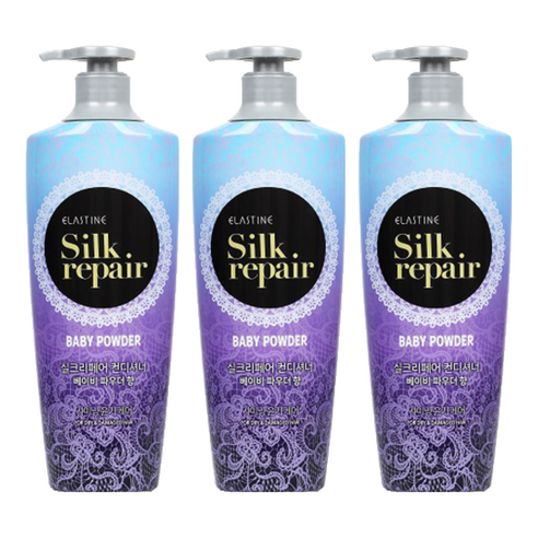 '엘라스틴 실크 리페어 컨디셔너 베이비 파우더향, 550ml, 3개' 최저가 검색, 최저가 15,030원 - 할인 알림