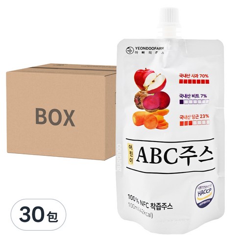 YEONDOOFARM 兒童ABC綜合蔬果汁 Set 30包 酷澎 - 天天低價，你的日常所需都在酷澎
