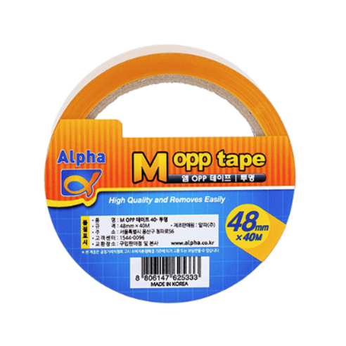 ALPHA OPP透明膠帶6件組 48mm*40m 酷澎 - 天天低價，你的日常所需都在酷澎