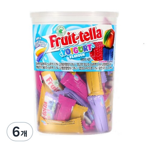 '후르츠텔라 요구르트향 츄잉캔디, 590g, 6개' 최저가 검색, 최저가 36,510원 - 할인 알림