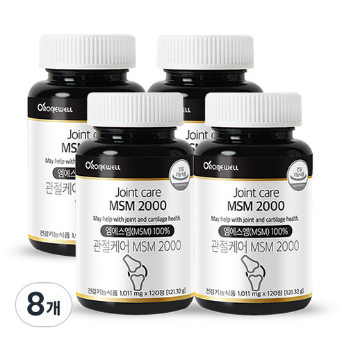 로니웰 관절케어 MSM 2000, 120정, 8개 - 가격 변동 추적 그래프 - 역대가