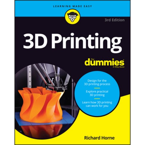 (영문도서) 3D Printing for Dummies Paperback, John Wiley & Sons Inc ...
