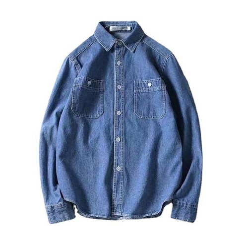 ANKRIC 봄과 가을 데님 셔츠 남자 한국 슬림 남성 긴팔 커플 셔츠 패션 잘 생긴 학생 얇은 코트 셔츠 - 가격 변동 추적 그래프 - 역대