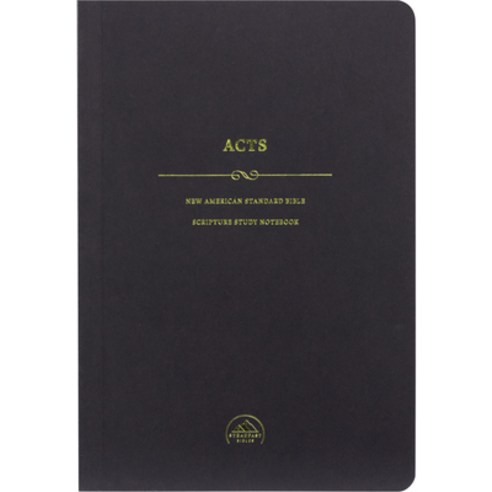 NASB Scripture Study Notebook: Acts Paperback, Steadfast Bibles ...