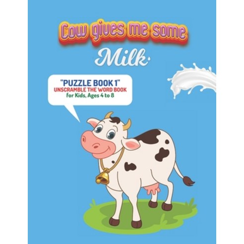 "PUZZLE BOOK 1" Unscramble the Word Book: Activity Book for Kids Ages 4 ...