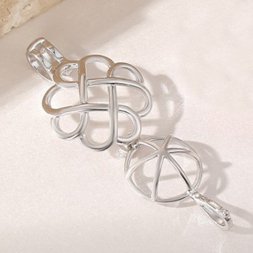 크리스마스 선물 목걸이 개성 디자인 감각 쇄골사슬 S925 순은 펜던트 DIY 공중받침 부품 - 가격 변동 추적 그래프 - 역대가