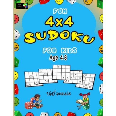 fun 4x4 sudoku for kids age 4-8: over 160 puzzles Numbers lettres ...