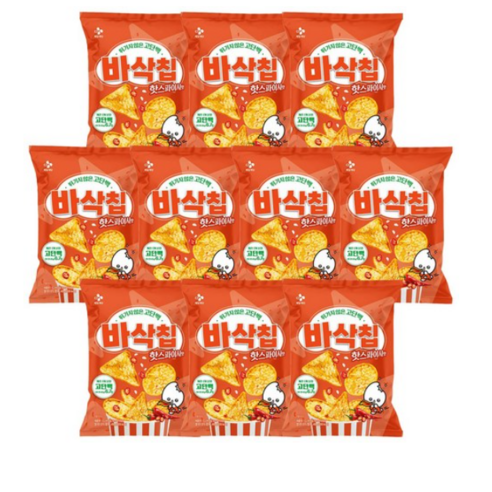 EXCYCLE 바삭칩 핫스파이시, 45g, 10개 - 기타과자 | 쿠팡