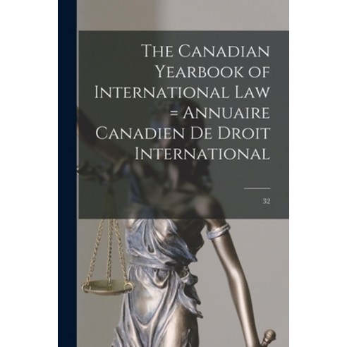 (영문도서) The Canadian Yearbook of International Law = Annuaire Canadien ...