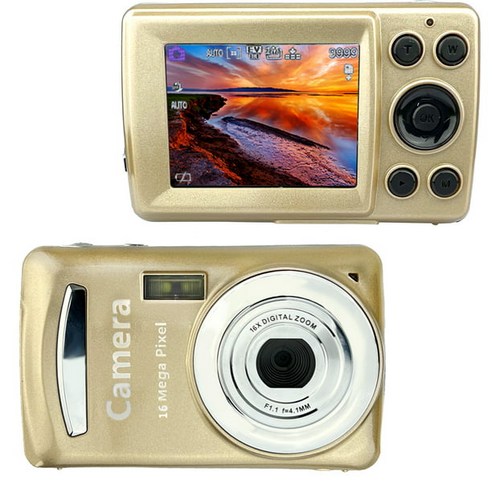 Acuvar 16MP Megapixel Compact Digital Photo and Video Camera with 2.4 ...