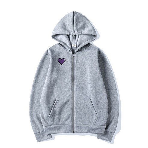 YJQ 여성 운동복 지퍼 업 후드 Streetwear 한국어 캐주얼 솔리드 컬러 루즈 탑스 오버 사이즈 긴팔 하라주쿠 ...