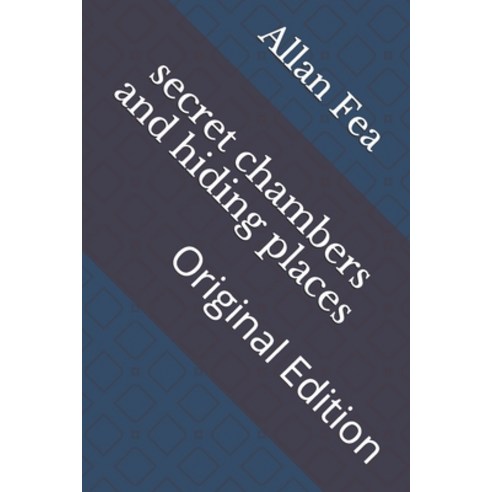 secret chambers and hiding places: Original Edition Paperback ...