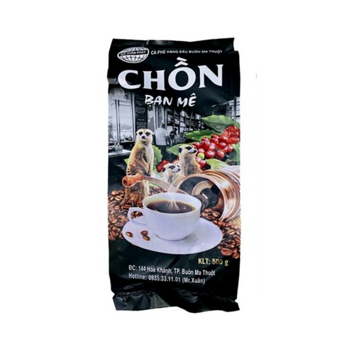 베트남 위즐커피 족제비커피 원두 스페셜티 로부스타 CHON Ban Me Thuot Ca Phe 분쇄형 500g - 분쇄커피 | 쿠팡