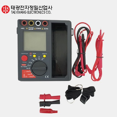 태광 디지털 절연저항 멀티미터 TK-7010A 절연저항측정기 절연저항계 - 기타측정도구 | 쿠팡