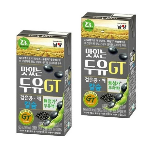 '맛있는두유GT 검은콩 깨, 190ml, 64개' 최저가 검색, 최저가 49,940원 - 할인 알림