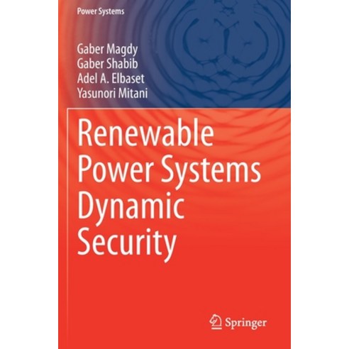 Renewable Power Systems Dynamic Security Paperback, Springer, English ...