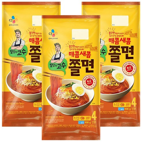 '밀당의고수 쫄면 (4인분) x3, 908g, 3개' 최저가 검색, 최저가 23,780원 - 할인 알림