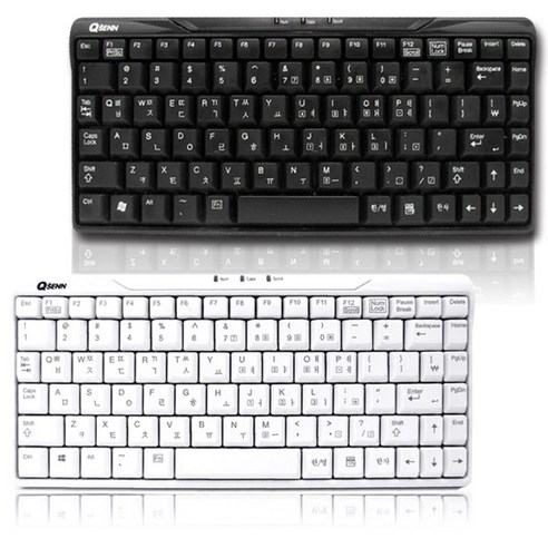 QSENN GP-K7000 USB 멤브레인 유선키보드 화이트 공식판매점 - 유선키보드 | 쿠팡