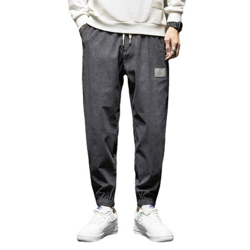 ANKRIC 하이웨스트슬랙스 남자 스포츠 캐주얼 바지 봄과 가을 느슨한 남자 레깅스 가을 두꺼운 코듀로이 남자 바지 - 가격 변동 추적 그래프