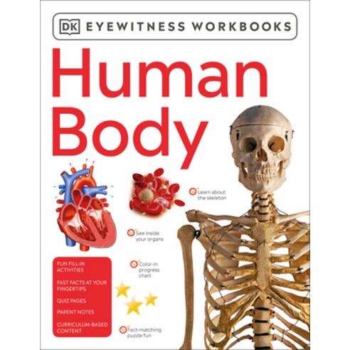 (영문도서) Eyewitness Workbook Human Body Paperback, DK Publishing (Dorling ...
