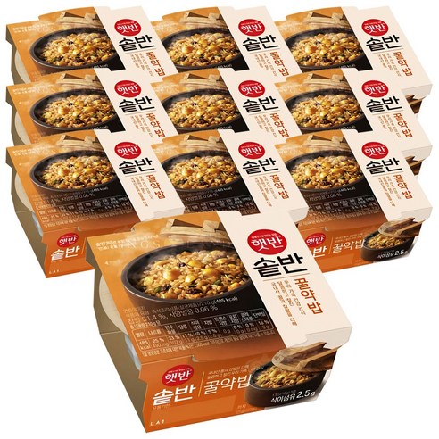 'CJ제일제당 [CJ제일제당] 햇반 솥반 꿀약밥 210g x 10개, 210g, 10개' 최저가 검색, 최저가 17,600원 - 할인 알림