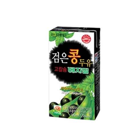베지밀 검은콩 두유 고칼슘 190ml x 72팩, 190ml, 72개 - 두유 | 쿠팡