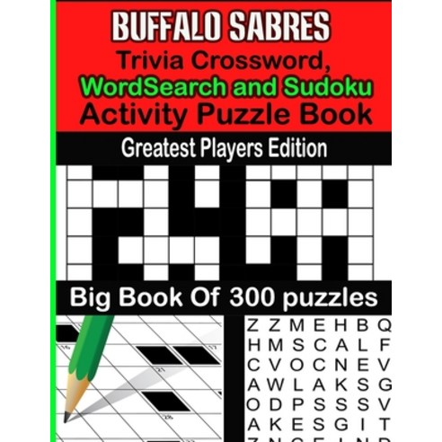 Buffalo Sabres Trivia Crossword WordSearch and Sudoku Activity Puzzle ...