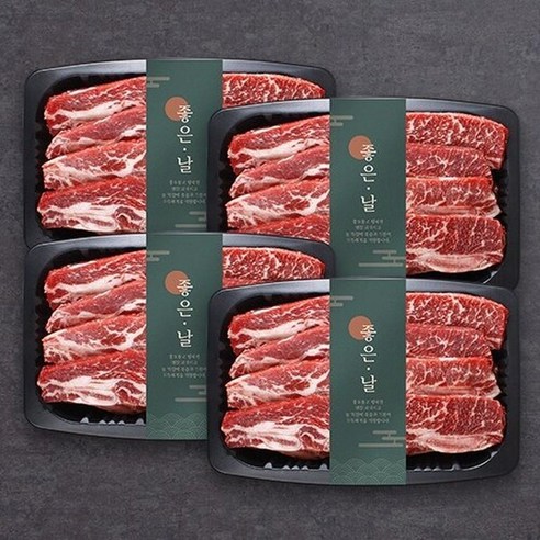 웰던푸드 호주산 LA갈비 4kg (1kg x 4개) - 갈비/찜 | 쿠팡