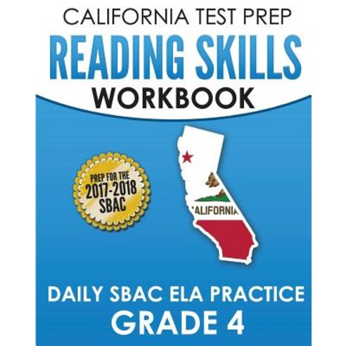 (영문도서) CALIFORNIA TEST PREP Reading Skills Workbook Daily SBAC ELA ...