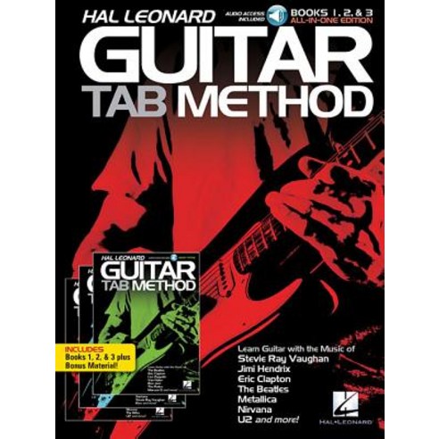 Hal Leonard Guitar Tab Method:Books 1 2 & 3 All-In-One Edition!, Hal ...