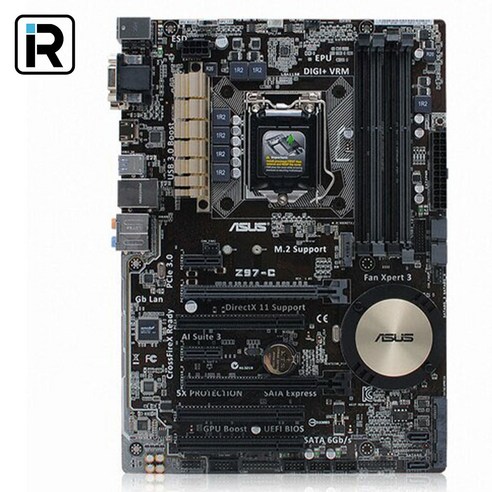 Z97-C 인텔 Z97 메인보드 4세대 1150소켓 아수스 백패널X - 인텔용 메인보드 | 쿠팡